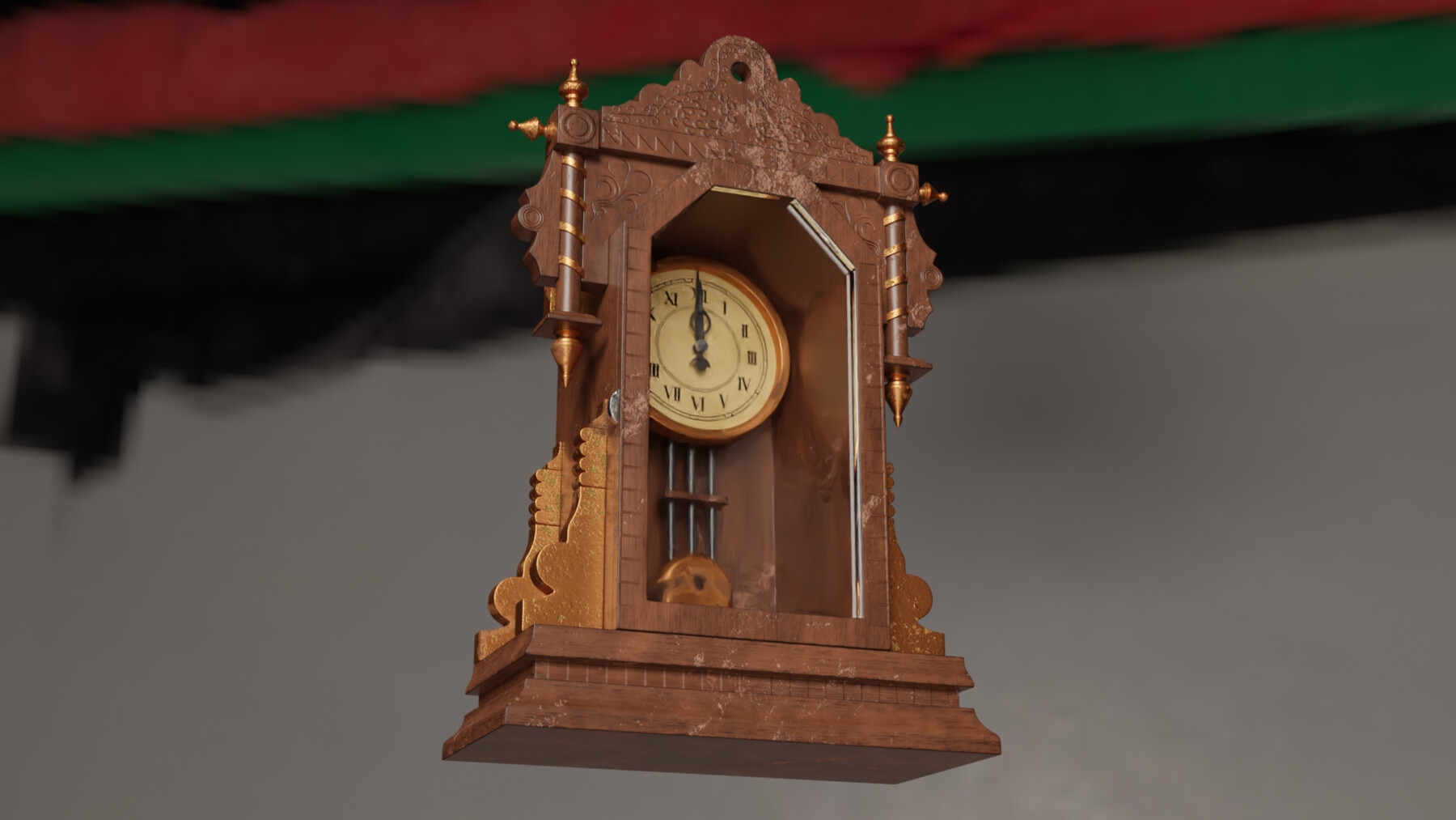 ArtStation - Pendulum Clock | Game Assets