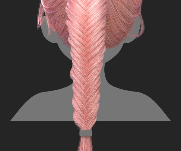ArtStation - Fishtail Braid | Resources