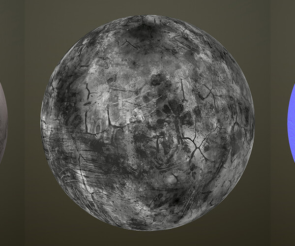 ArtStation - Pack - 10 Grunge Dirty Roughness Maps + Normal Maps | Game ...