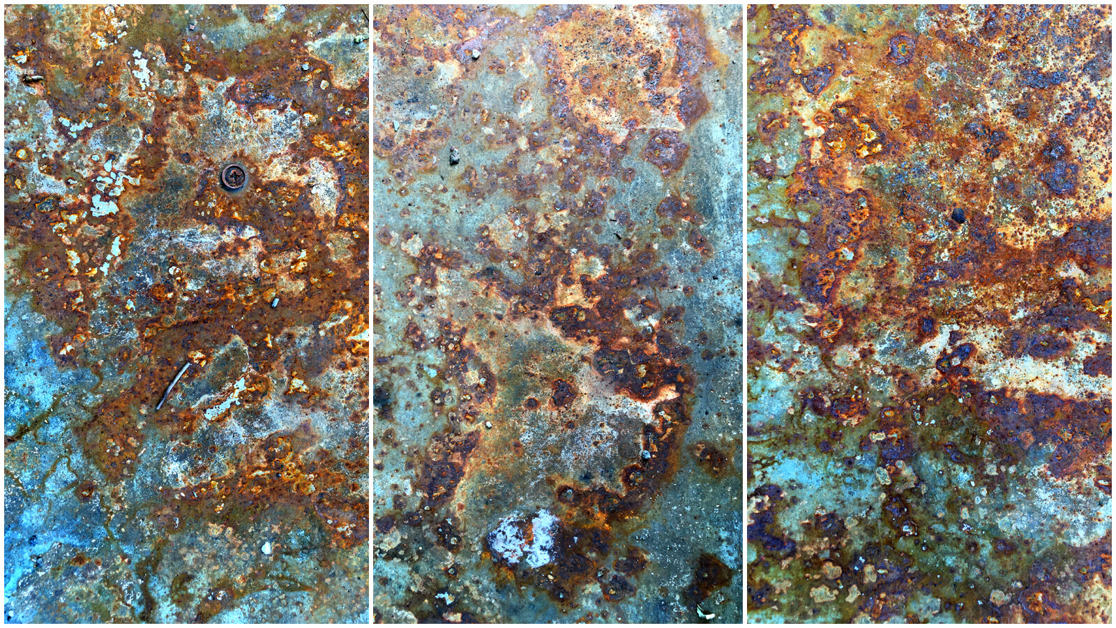 ArtStation - 12 Blue-Green Rust Textures | Resources