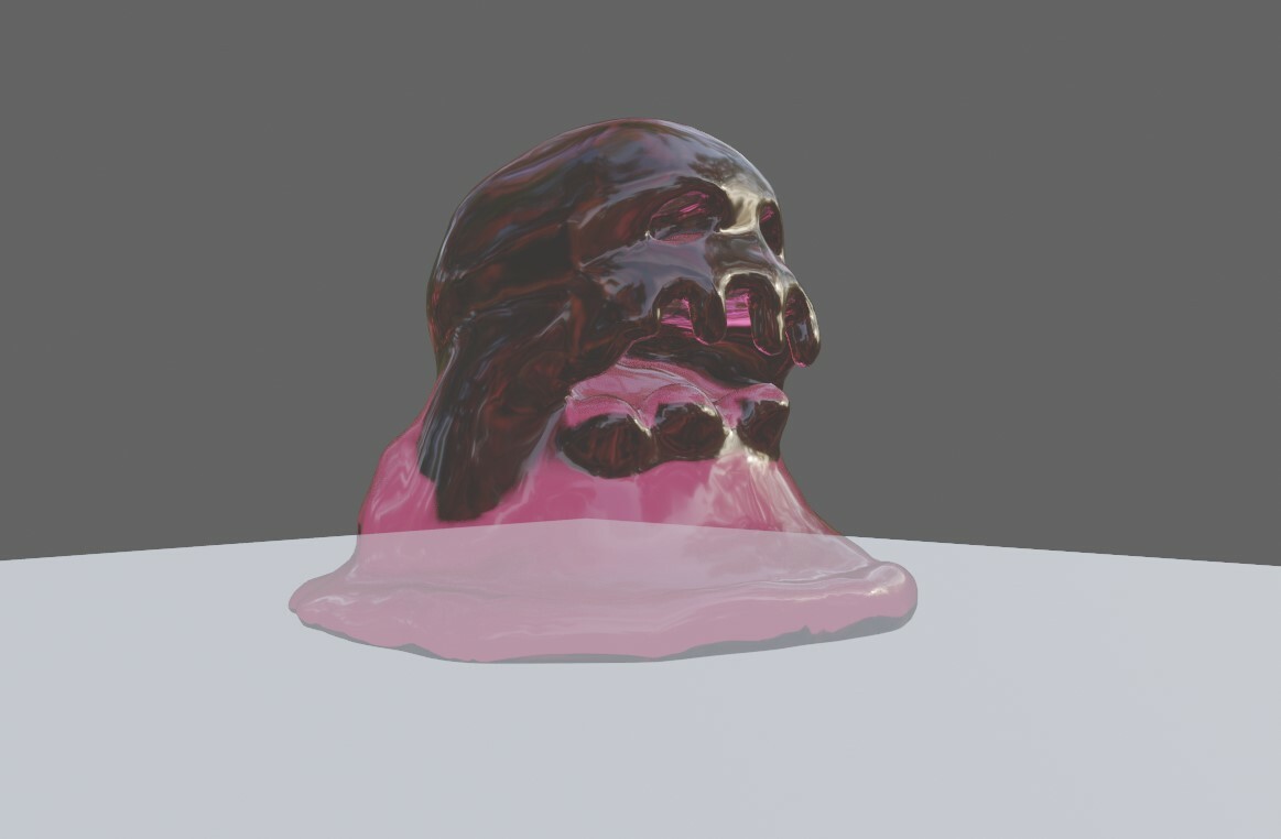 ArtStation - Slime Creature Low-poly 3D model | Game Assets