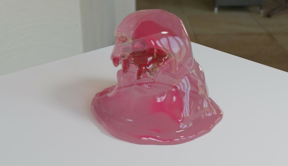 ArtStation - Slime Creature Low-poly 3D model | Game Assets