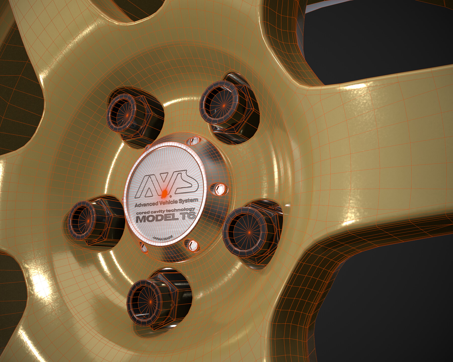 ArtStation - Yokohama Advan AVS Model T6 | Game Assets