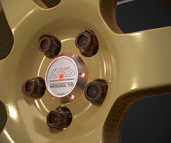 ArtStation - Yokohama Advan AVS Model T6 | Game Assets