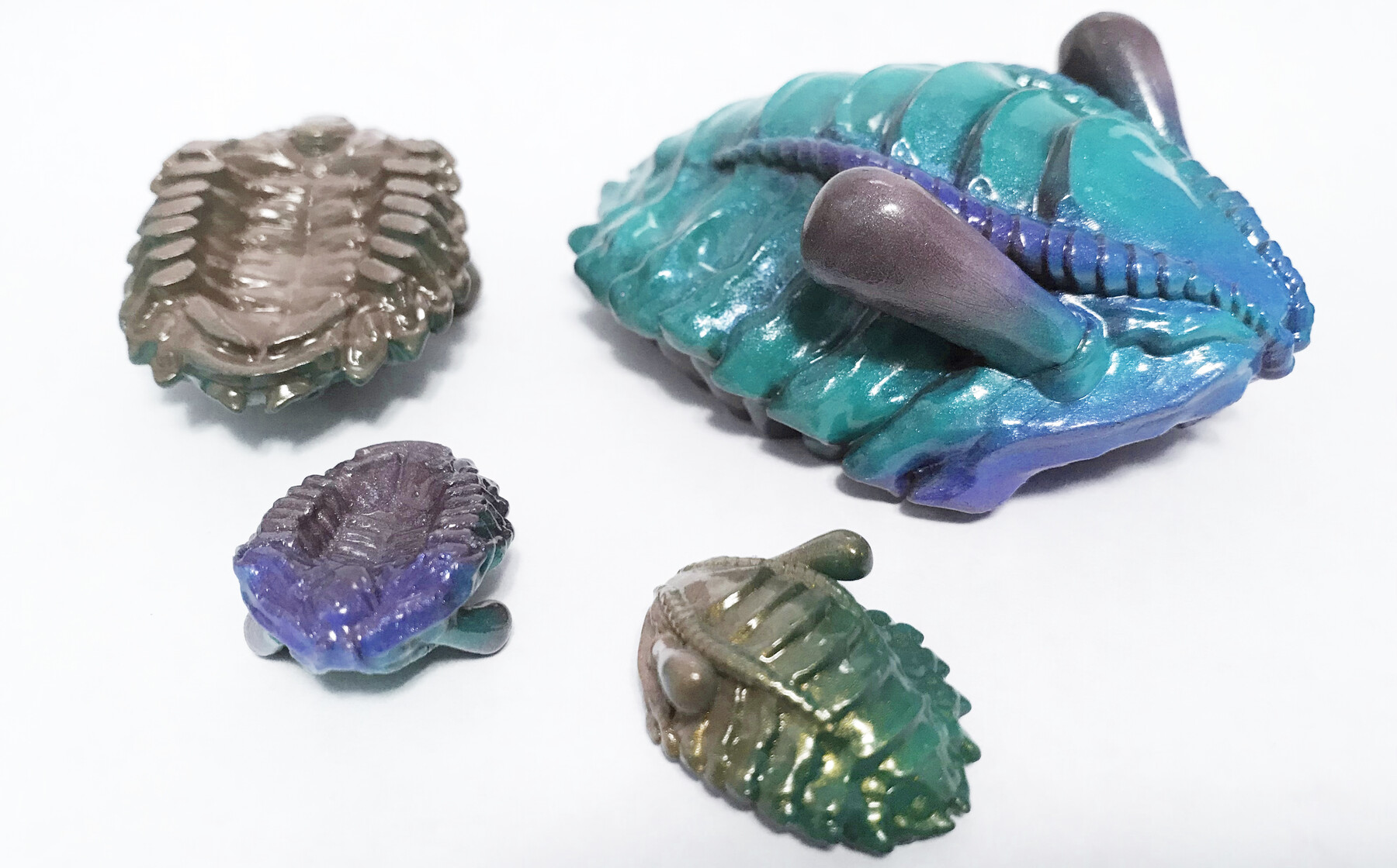 ArtStation - Trilobite for 3d Print | Game Assets