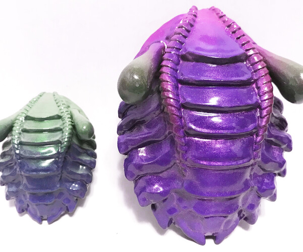 ArtStation - Trilobite for 3d Print | Game Assets