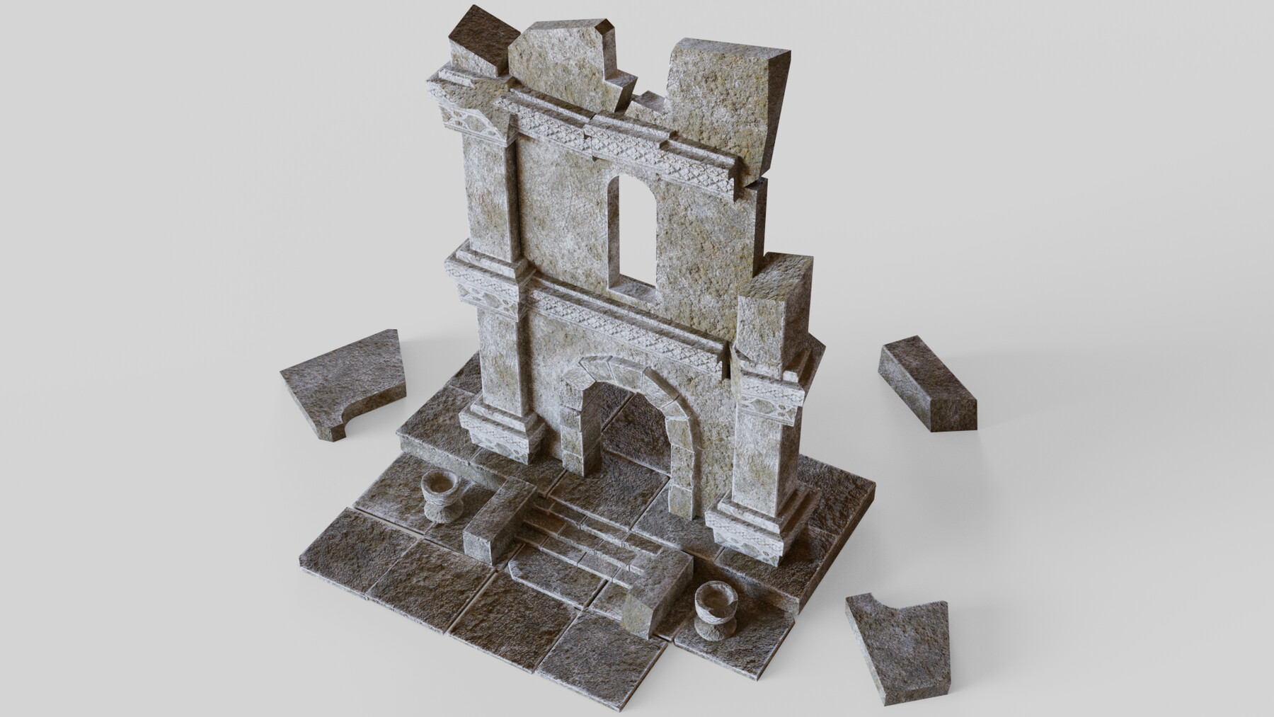 ArtStation - Modular Ancient Ruins | Game Assets