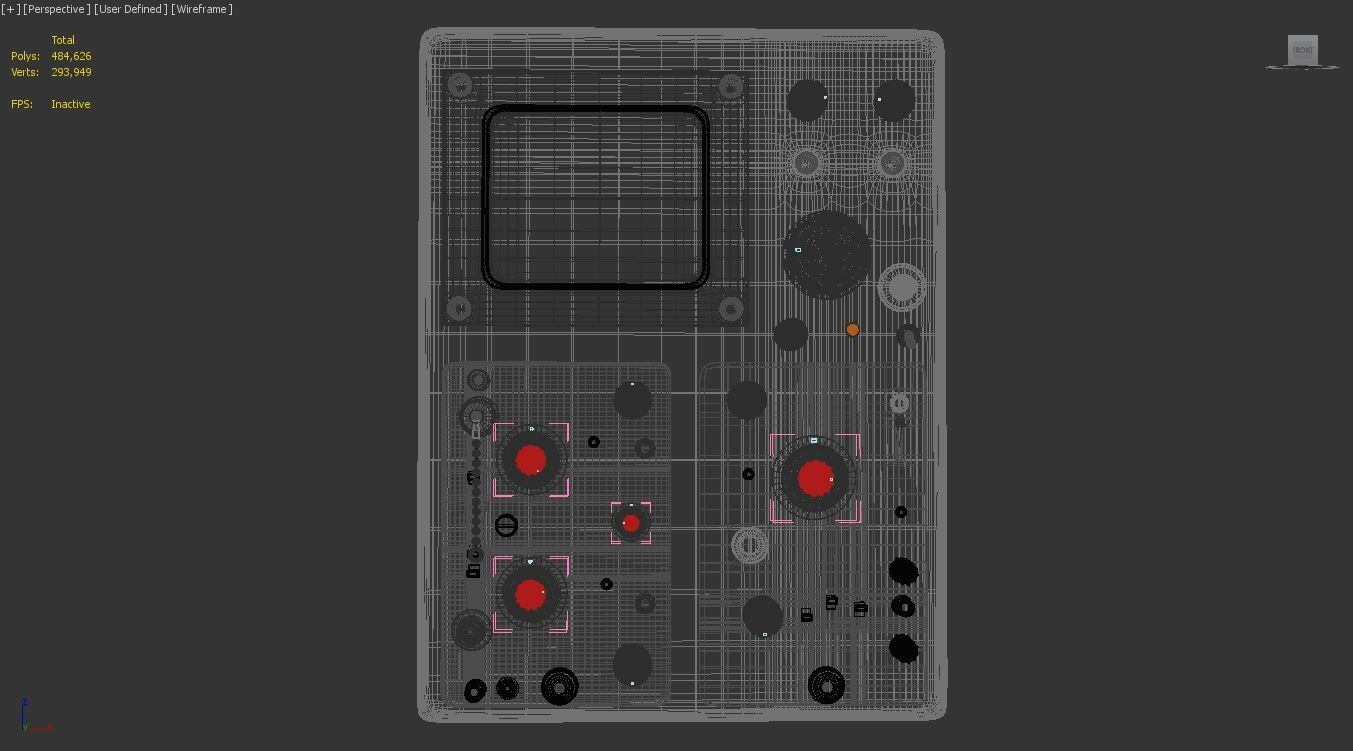 ArtStation - Control panel pack 2 - control panel 3D MODEL | Resources