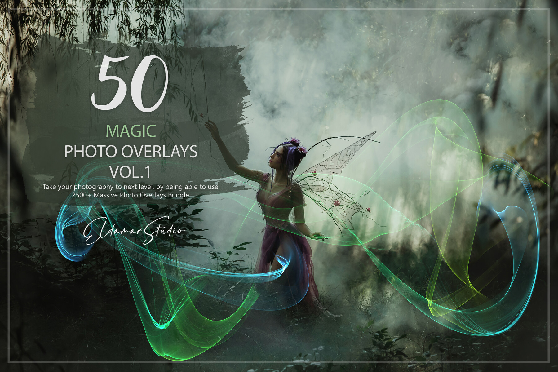 ArtStation - 50 Magic Photo Overlays - Vol. 1 | Resources