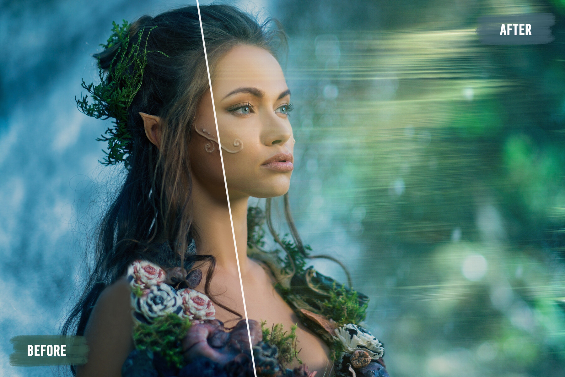 ArtStation - 50 Motion Light Leaks Photo Overlays - Vol. 1 | Resources