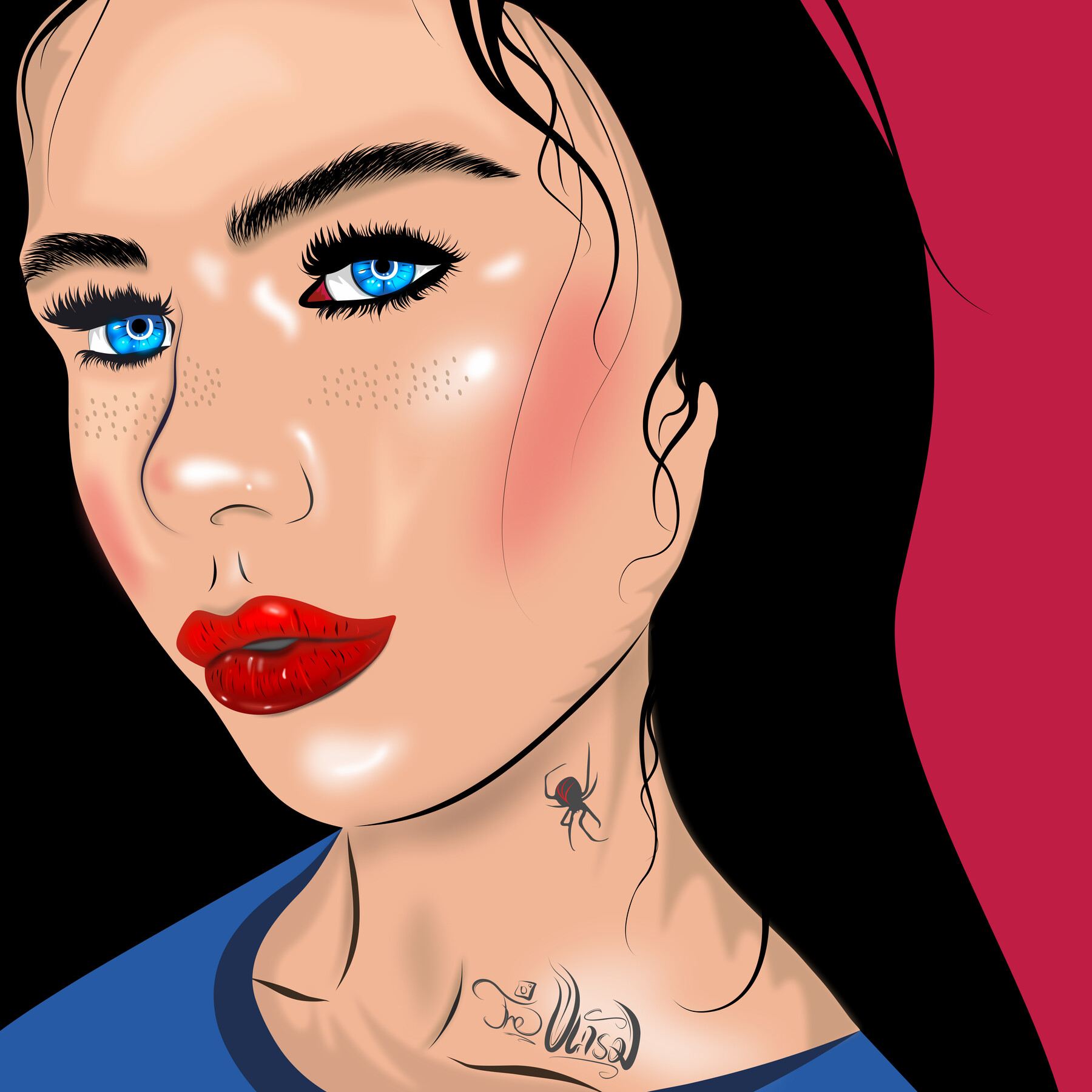 ArtStation - vector girl | Artworks