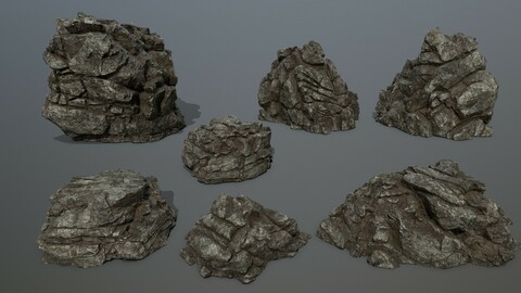ArtStation - rock | Game Assets