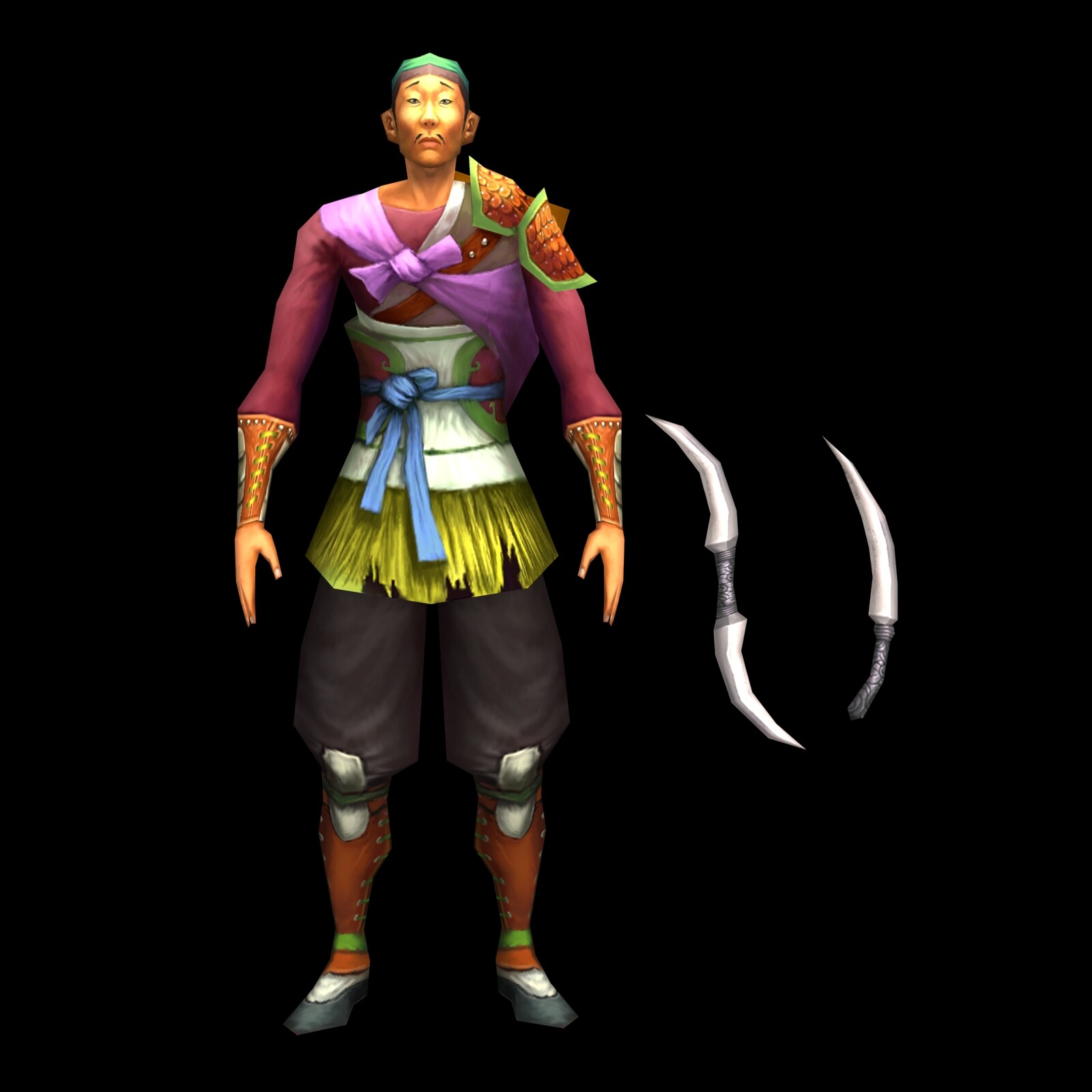 ArtStation - Cross-border thief | Game Assets