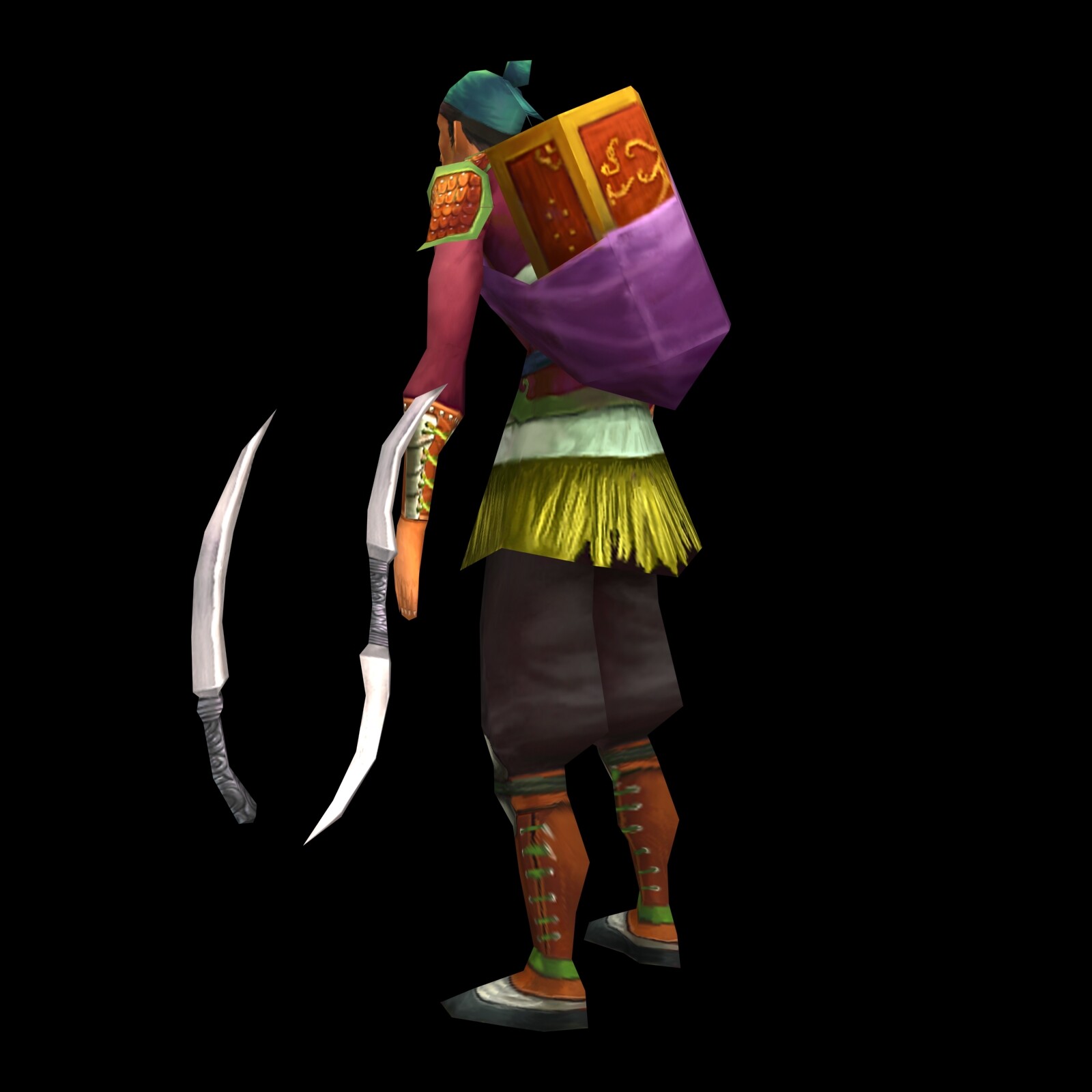 ArtStation - Cross-border thief | Game Assets