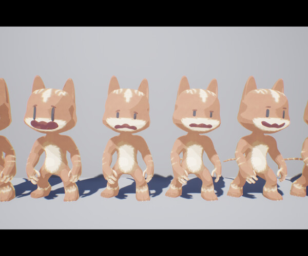 ArtStation - Low Poly Creatures Pack 1 | Game Assets