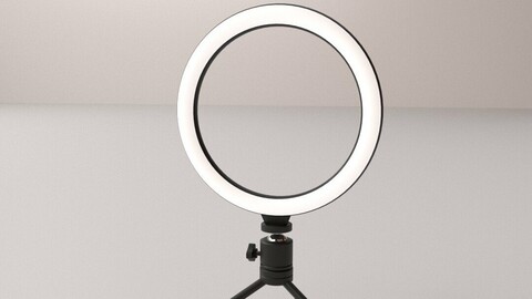 ArtStation - Ring LED Light | Game Assets