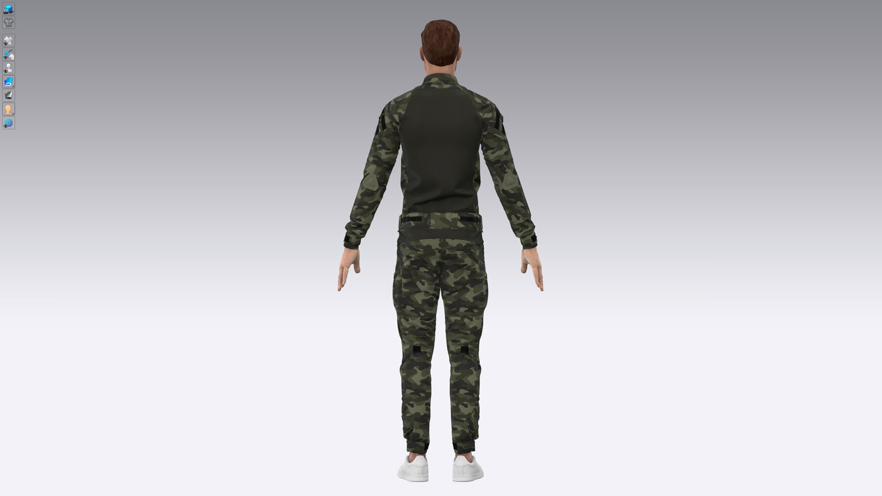 ArtStation - Army Tactical Camouflage Military Uniform / Pants / Jacket ...