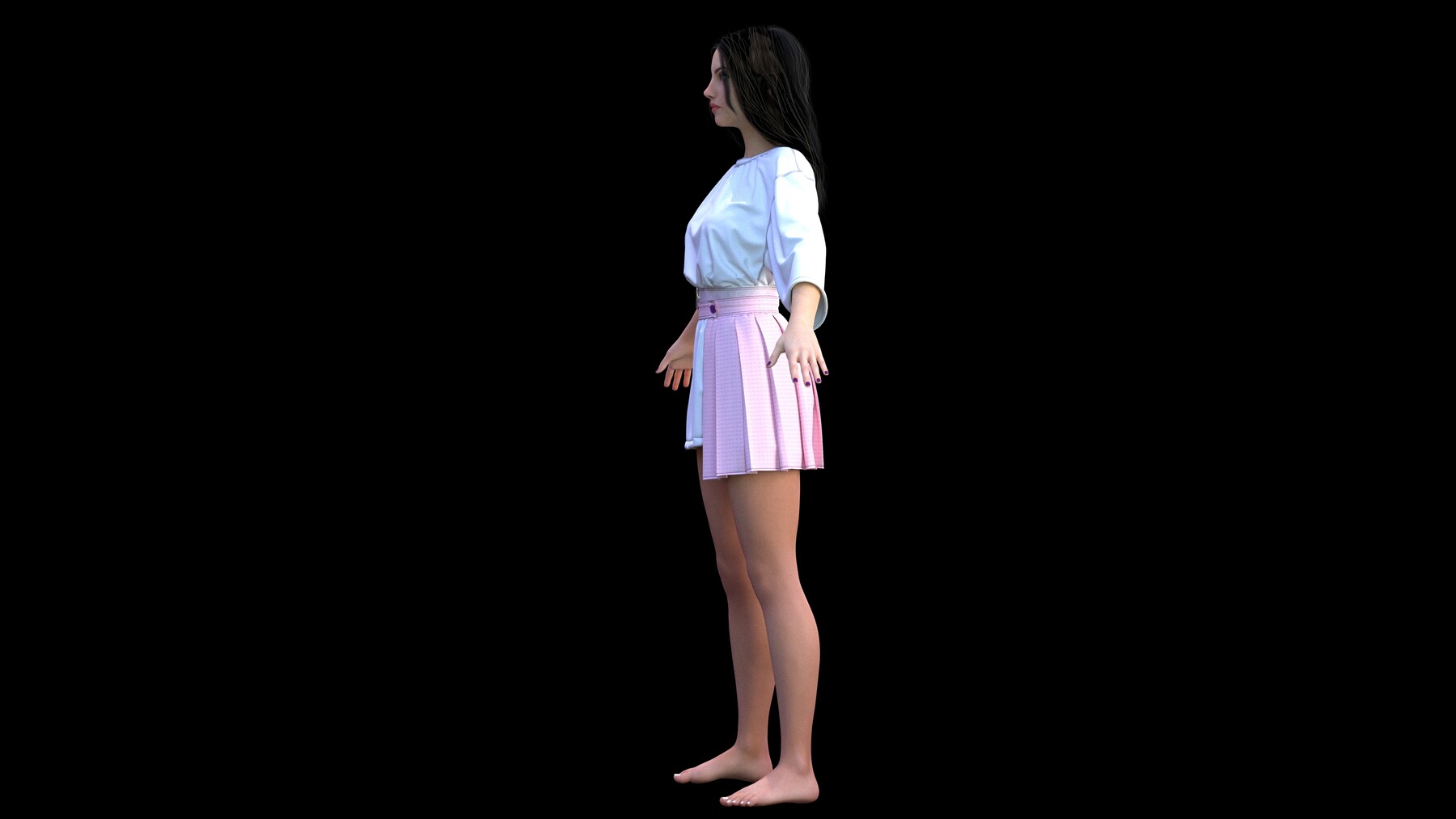 ArtStation - Female outfit. Avatar genesis 8 Female. Marvelous Designer ...