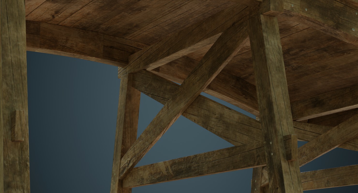 ArtStation - Plank Bridge 1A | Game Assets
