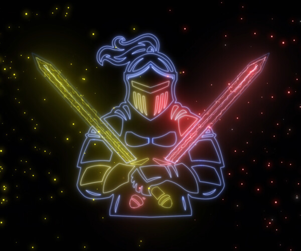 ArtStation - Knight Cheerleading (Very Passionate) | Artworks