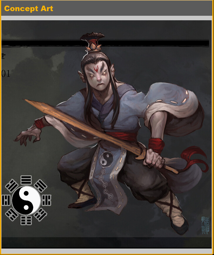 ArtStation - Low poly 3D characters - Protector | Game Assets