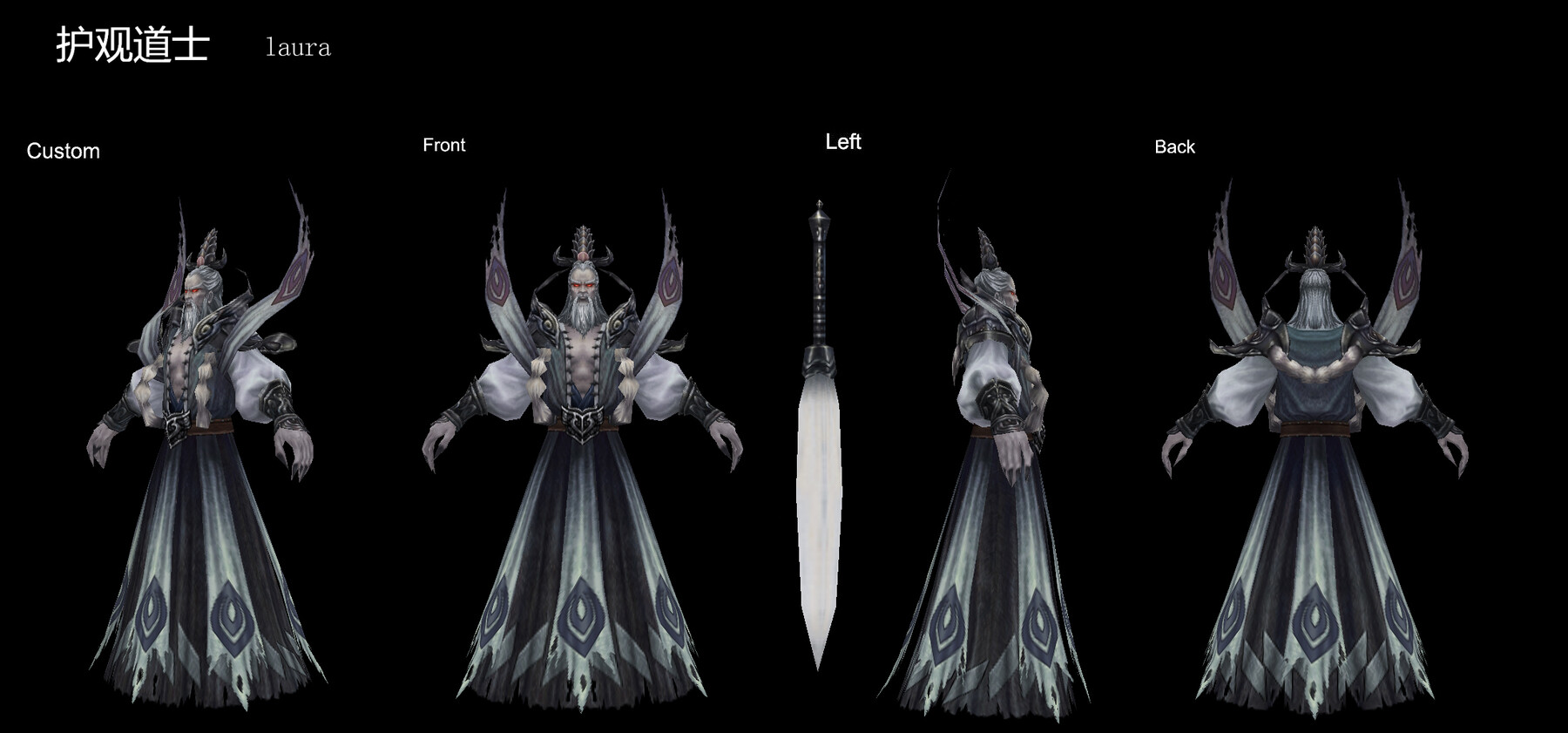 ArtStation - Low poly 3D characters - Watchman | Game Assets