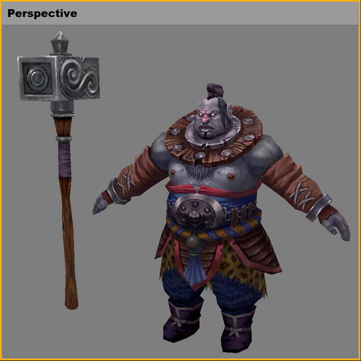 ArtStation - Low poly 3D characters- The world Magic will | Game Assets