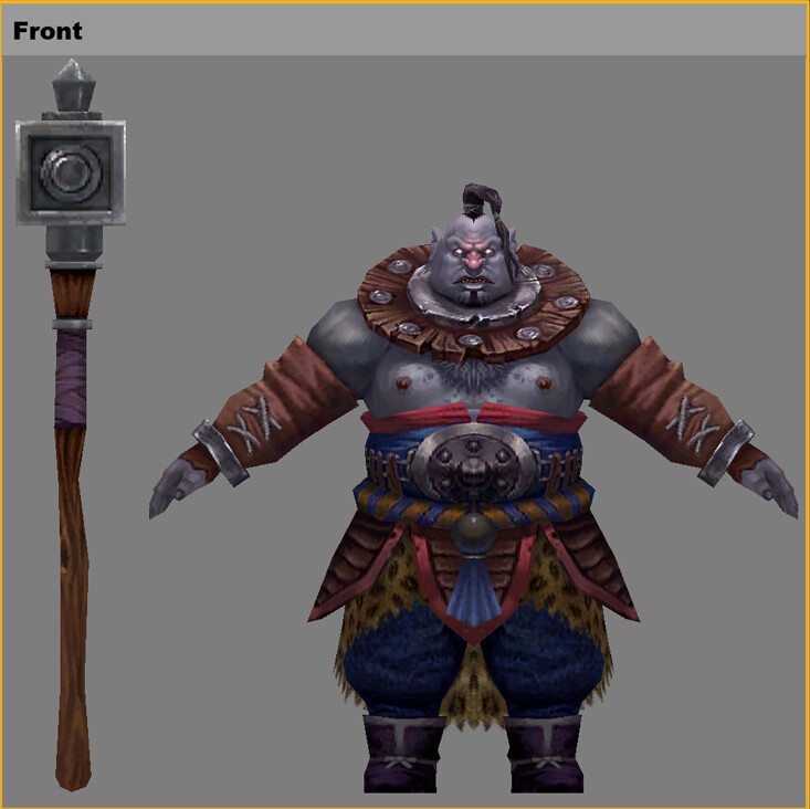 ArtStation - Low poly 3D characters- The world Magic will | Game Assets