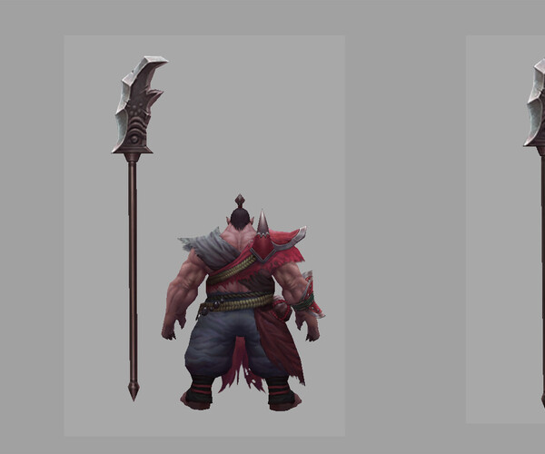 ArtStation - Low poly 3D characters - Elite mobs | Game Assets