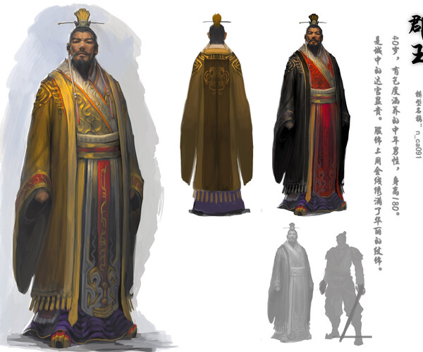 ArtStation - Low poly 3D characters-King | Game Assets