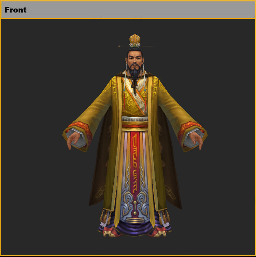 ArtStation - Low poly 3D characters-King | Game Assets