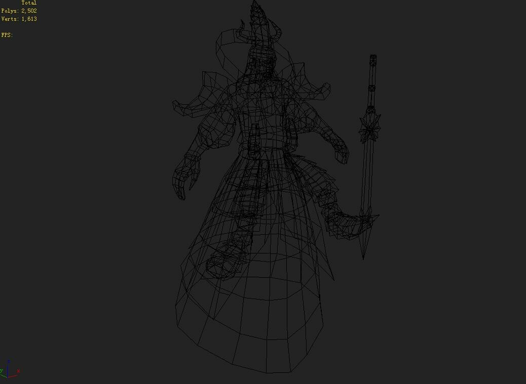 ArtStation - Low poly 3D characters-Rightuesman 02 | Game Assets