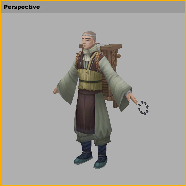 ArtStation - Low poly 3D characters - Study in Japan | Game Assets