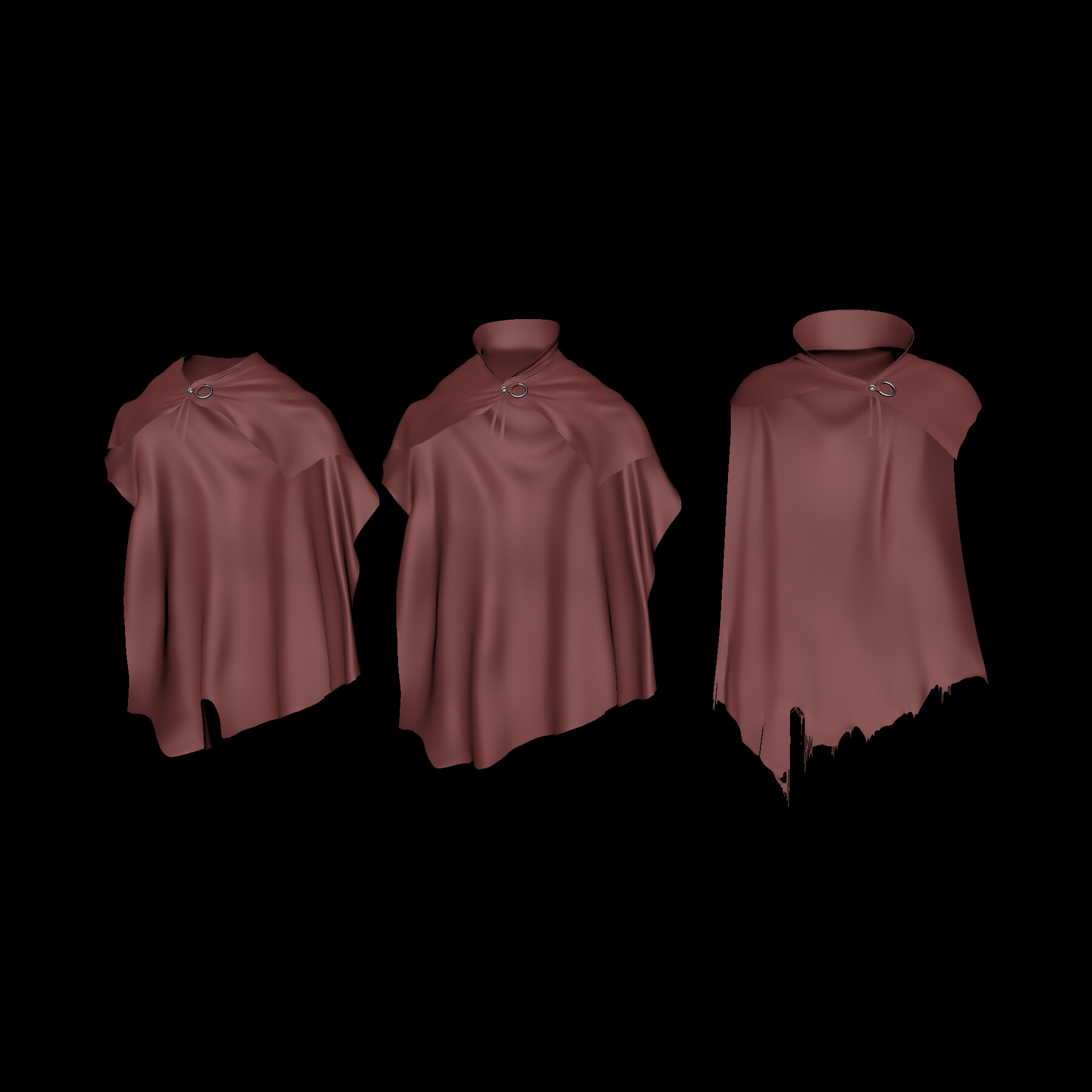 ArtStation - cloak model | Resources