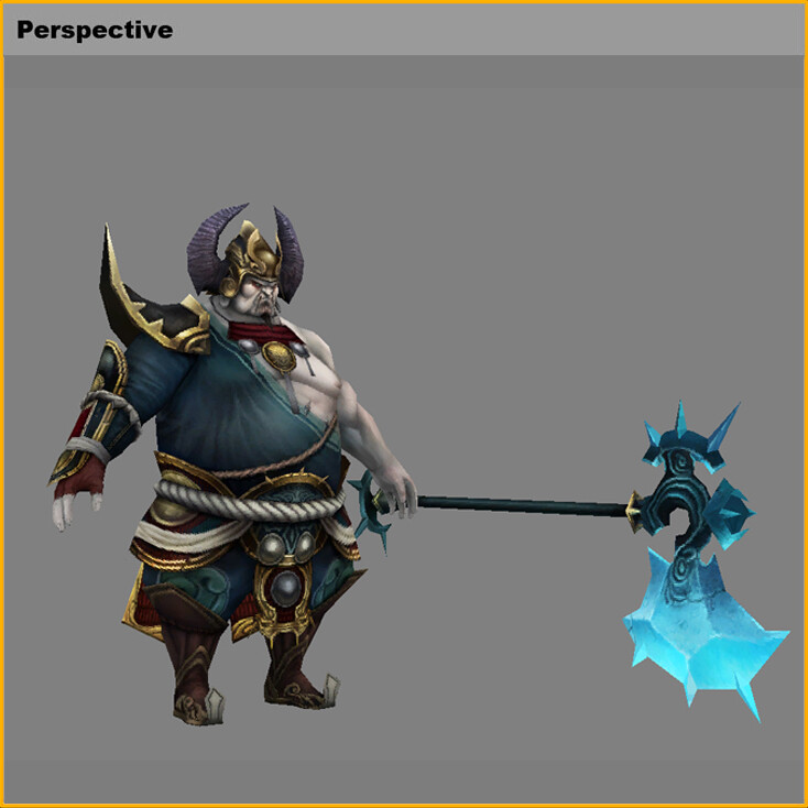 ArtStation - Low poly 3D characters-Destruction | Game Assets