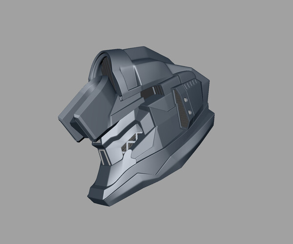 ArtStation - Robot head model | Resources