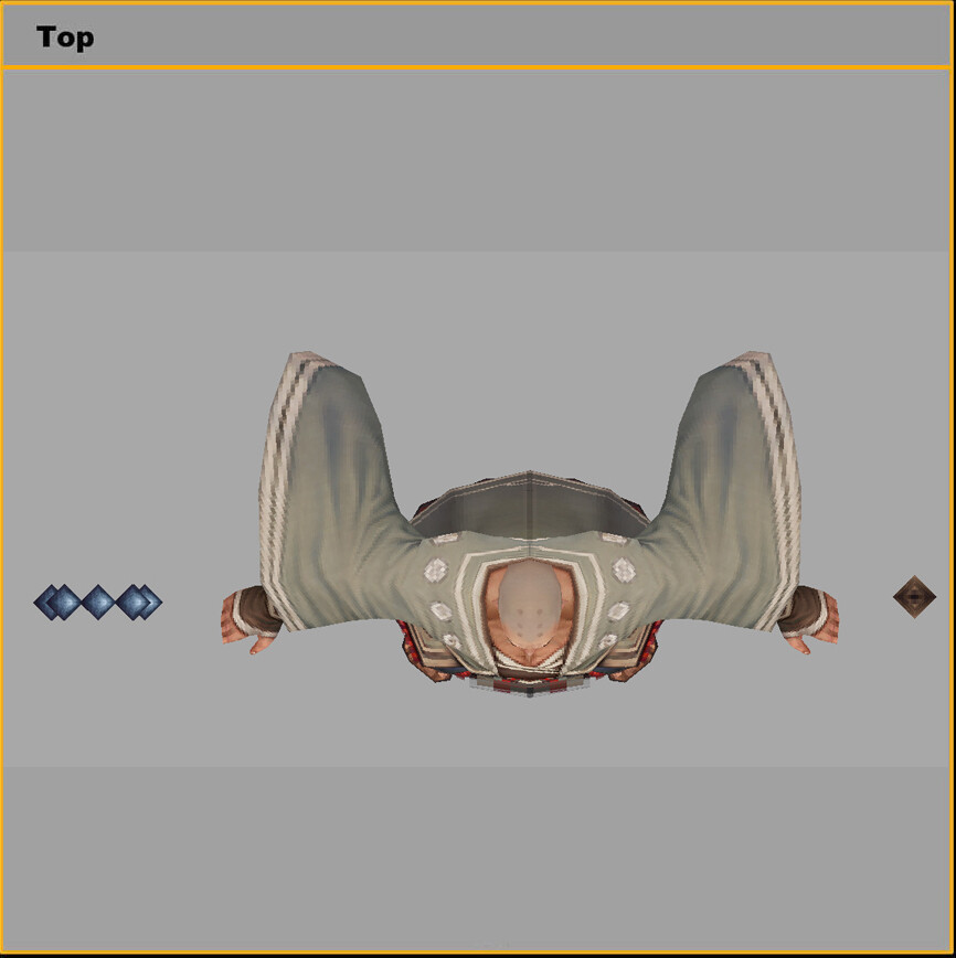 ArtStation - Low poly 3D characters - Shaolin Temple sticks | Game Assets