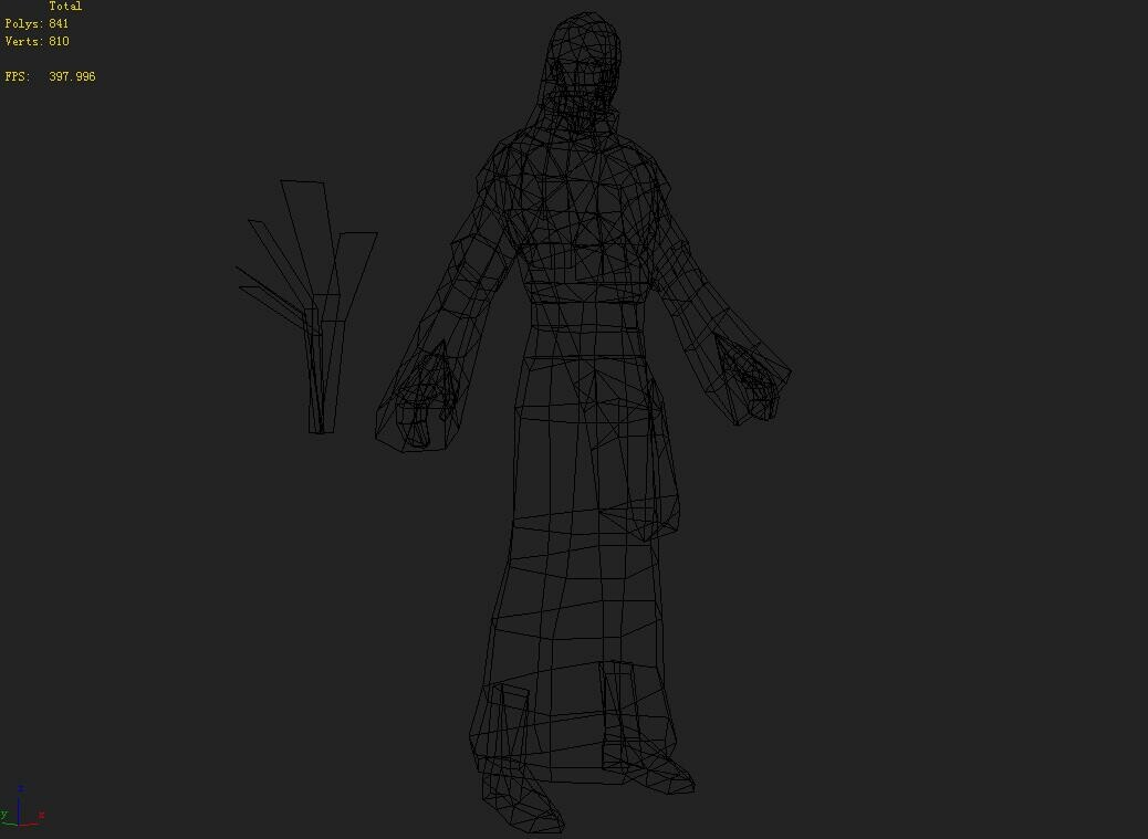 ArtStation - Low poly 3D characters-Wang Mingcao | Game Assets