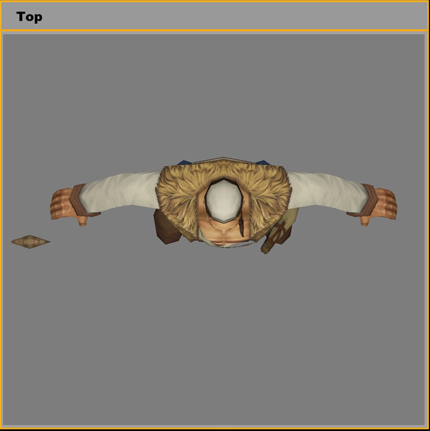 ArtStation - Low poly 3D characters-Yangjiakou Boatman | Game Assets