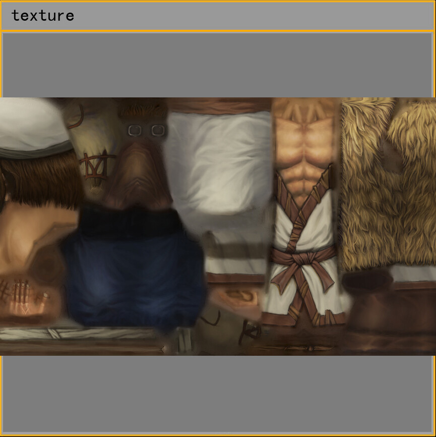 ArtStation - Low poly 3D characters-Yangjiakou Boatman | Game Assets