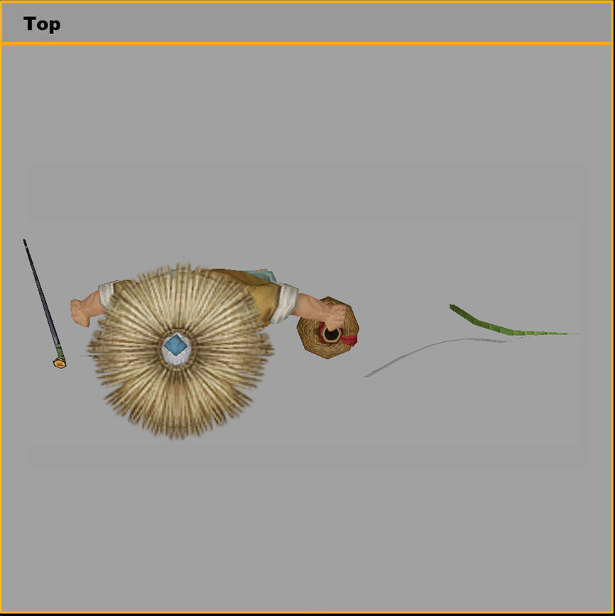 ArtStation - Low poly 3D characters-fishmonger | Game Assets