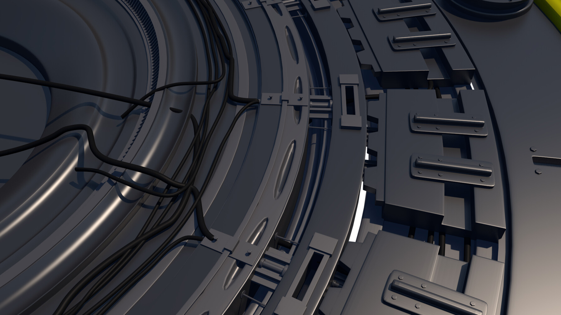 ArtStation - Sci-Fi Platform Cyberpunk Laboratory | Resources