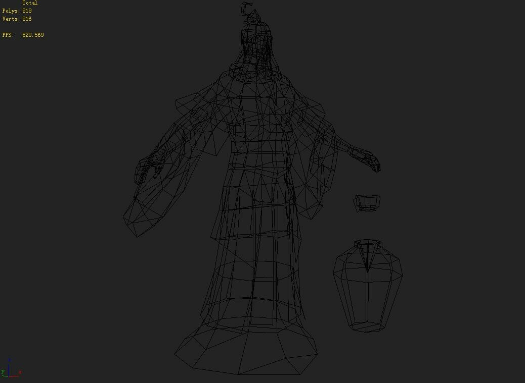 ArtStation - Low poly 3D characters-Drunk people | Game Assets