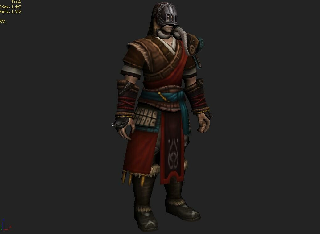 ArtStation - Cloth Set - Male 02 | Game Assets