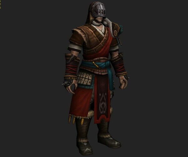 ArtStation - Cloth Set - Male 02 | Game Assets