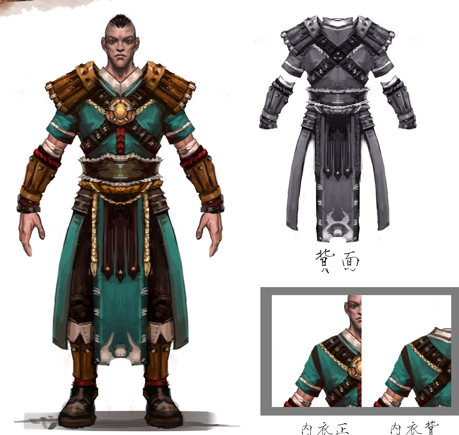 ArtStation - Cloth Set - Male 03 | Game Assets