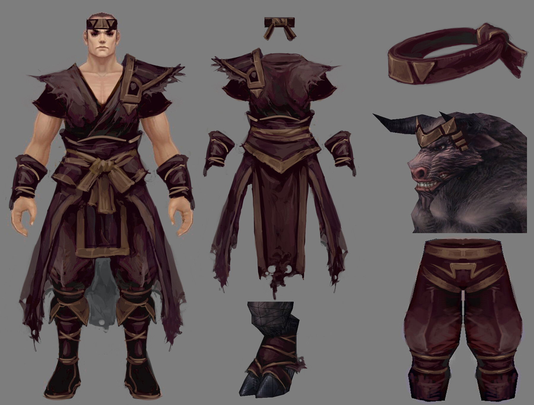 ArtStation - Cloth Set - Male 04 | Game Assets