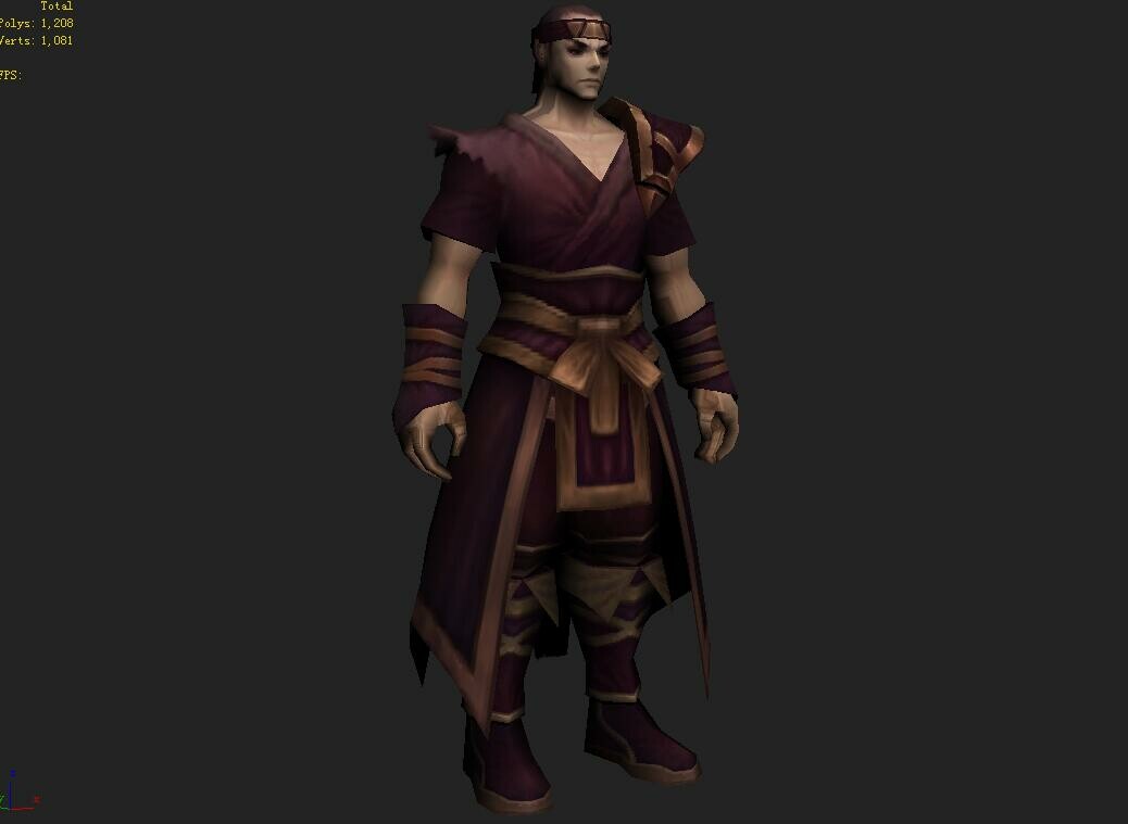 ArtStation - Cloth Set - Male 04 | Game Assets