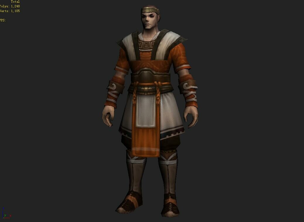 ArtStation - Cloth Set - Male 06 | Game Assets
