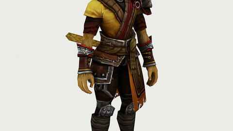 ArtStation - Monkey Character 01 | Game Assets